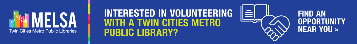 Volunteer Opportunities - Metropolitan Library Service Agency (MELSA)